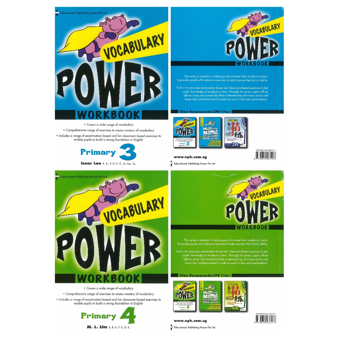 Power Vocabulary Workbook, Hobbies & Toys, Books & Magazines, Assessment Books on Carousell