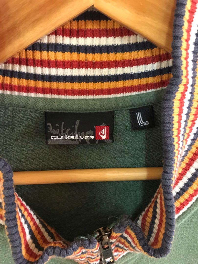 Quicksilver sweater, Men's Fashion, Tops & Sets, Hoodies on Carousell