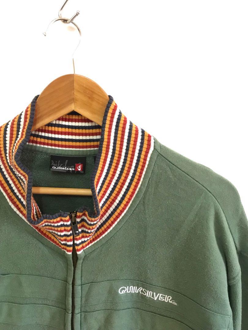 Quicksilver sweater, Men's Fashion, Tops & Sets, Hoodies on Carousell