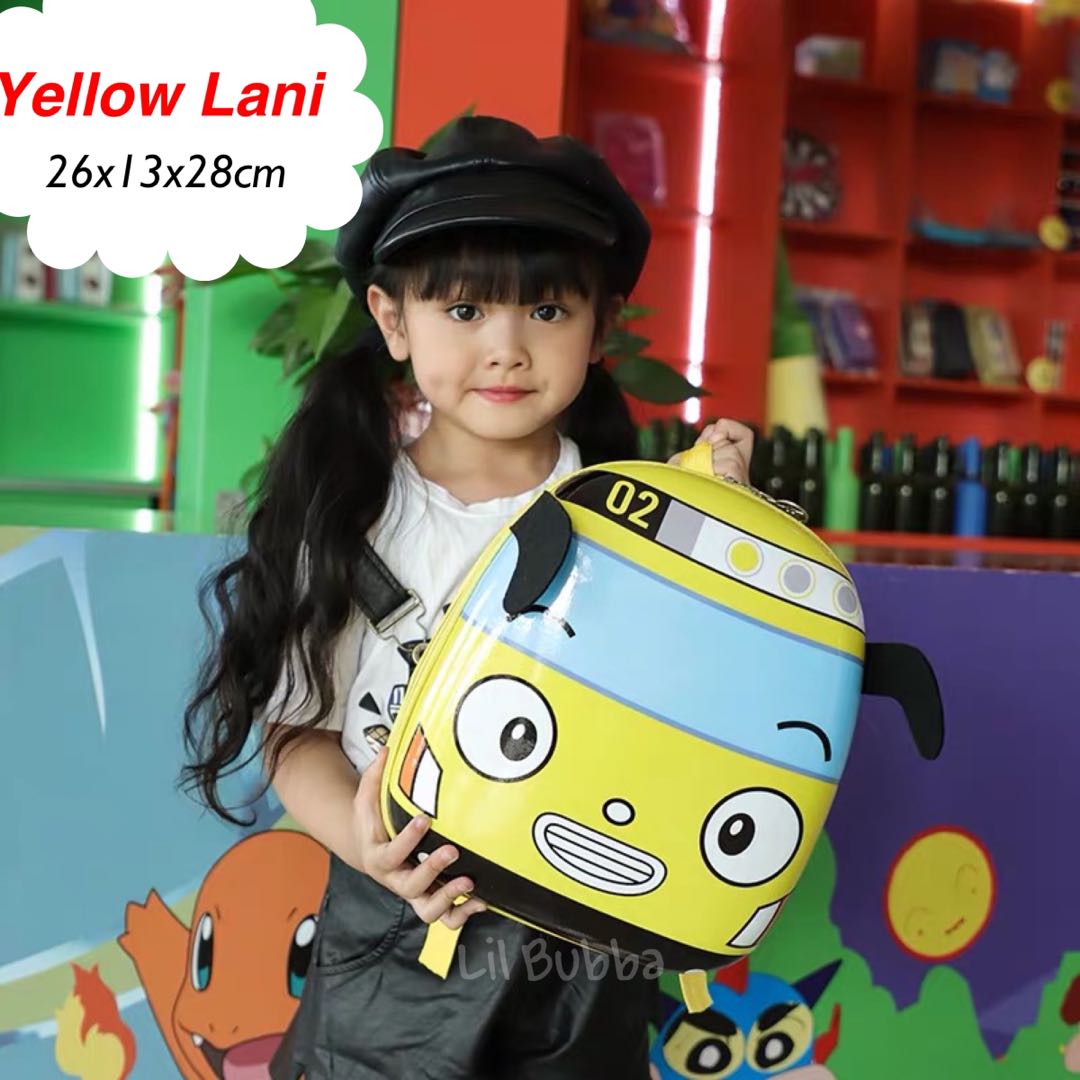 [Ready Stock] Tayo Bus Backpack / Tayo The Little Bus, Babies & Kids ...