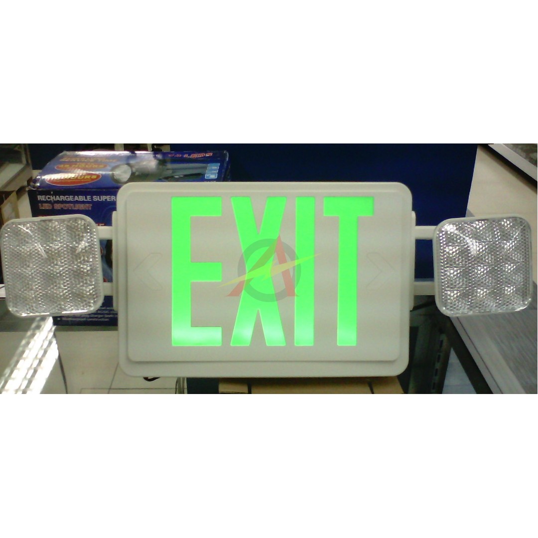 Spectra LED Exit sign with Emergency Light, Furniture & Home Living ...