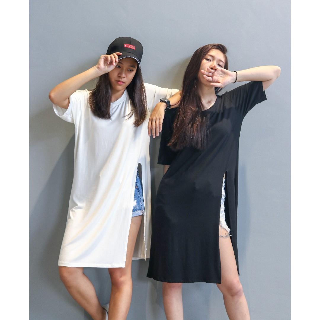 Split Top, Women's Fashion, Tops, Other Tops on Carousell