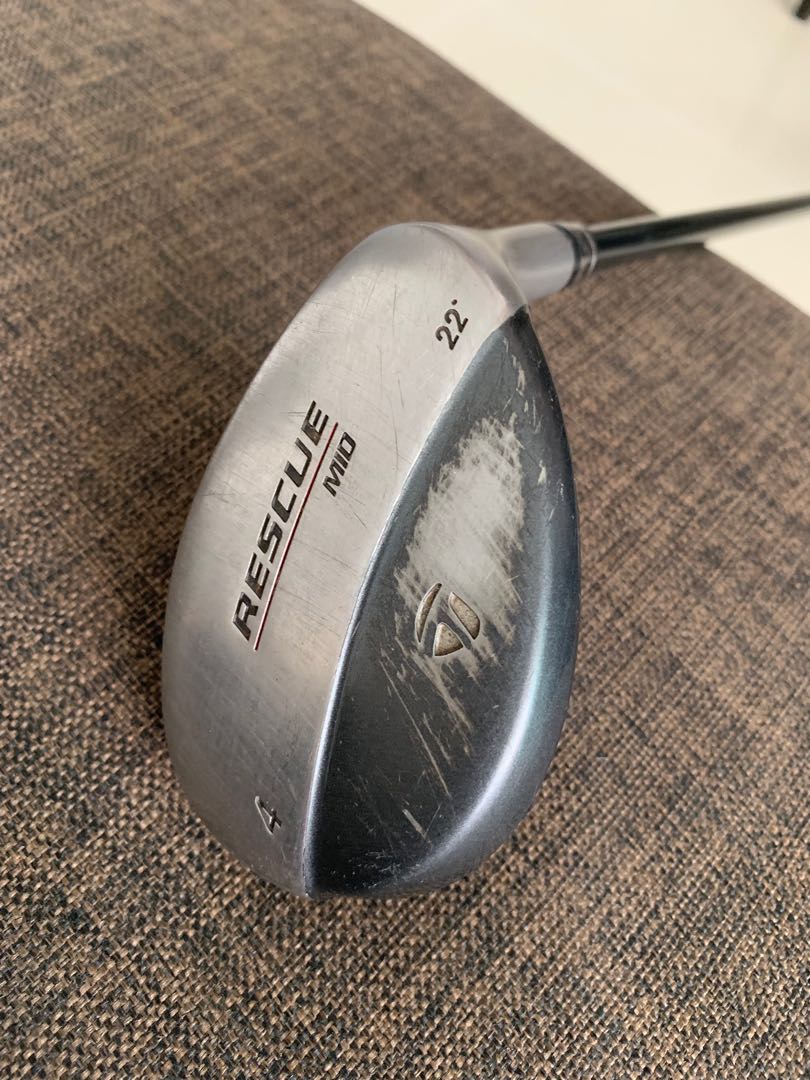 Taylor Made 4 Rescue wood, Sports Equipment, Sports & Games, Golf on ...