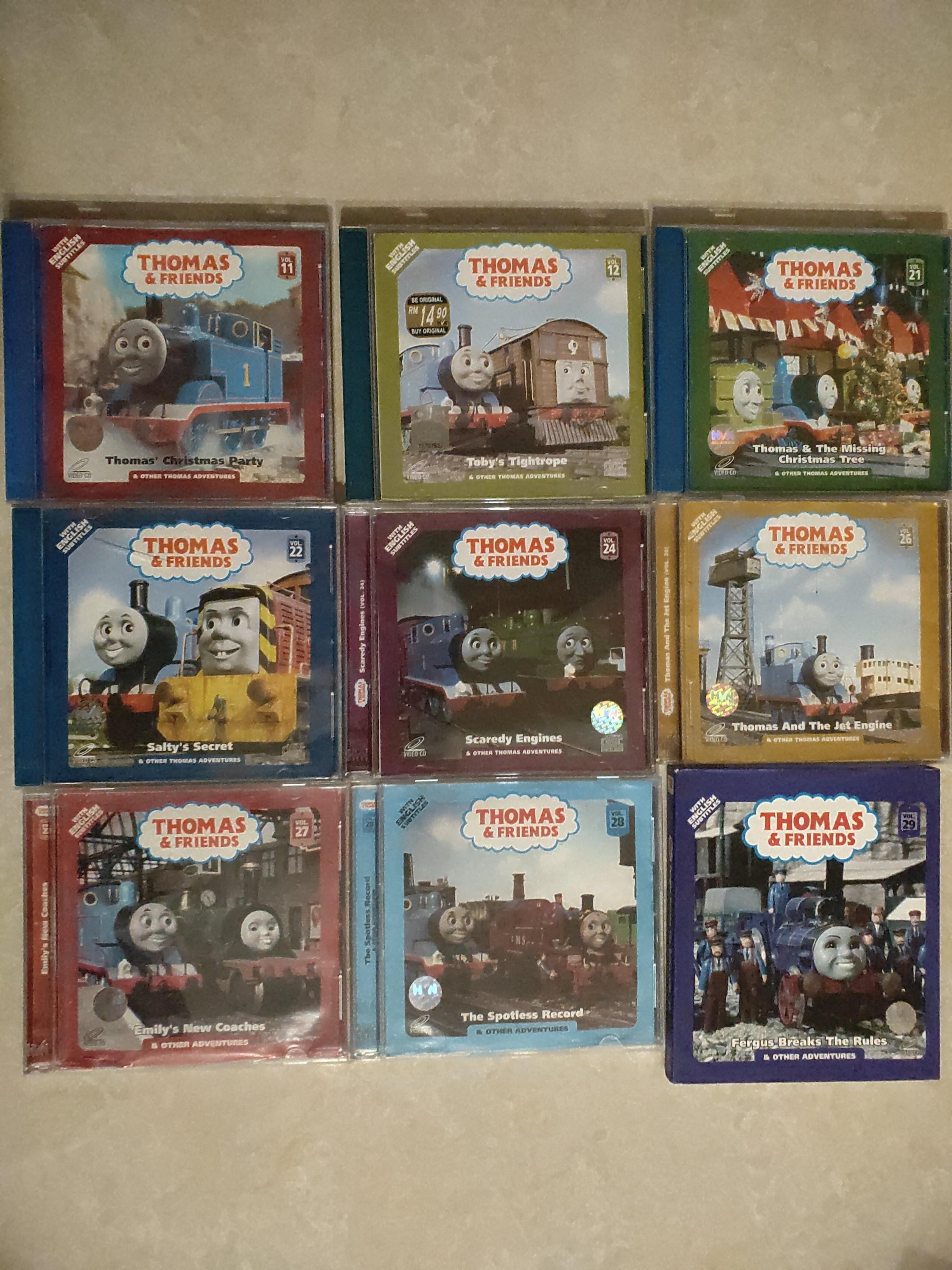Thomas & Friends VCD Collection, Hobbies & Toys, Music & Media, CDs ...