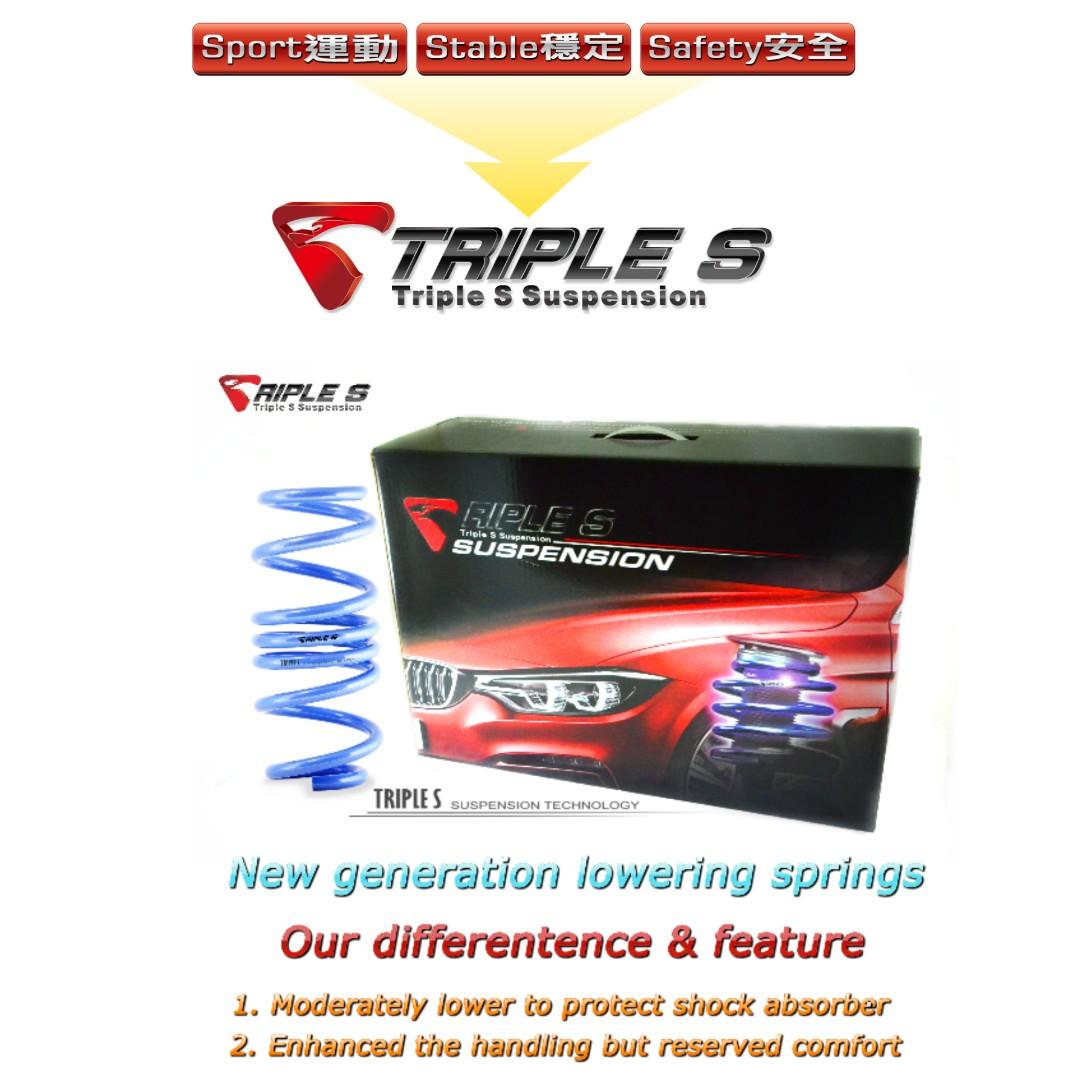 Triple S Lowering Springs, Car Accessories, Accessories on Carousell