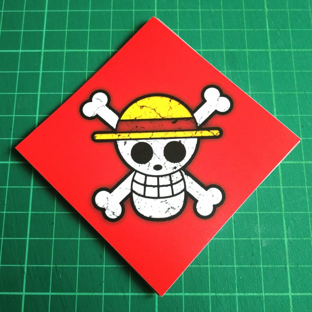 Waterproof Stickers. One Pirate . Japanese comic. Manga. 80 x 80mm. $3 ...