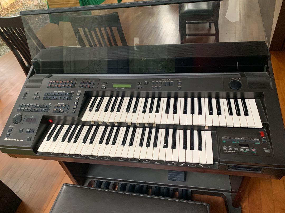 Yamaha Electone EL-40 (with bench), Hobbies & Toys, Music & Media ...