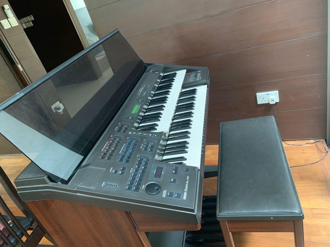 Yamaha Electone EL-40 (with bench), Hobbies & Toys, Music & Media ...