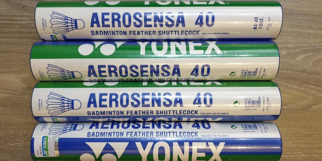 YONEX AS40 SHUTTLES SPEED 2 (BRAND NEW SEAL UNTOUCHED), Sports Equipment, Bicycles & Parts ...