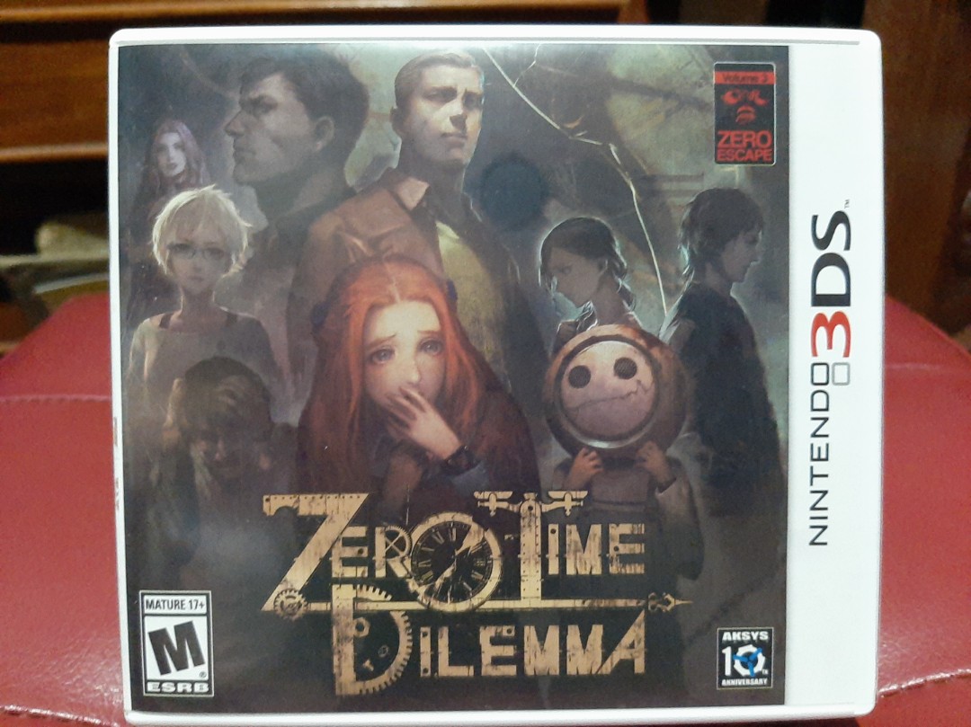 Zero Escape: Zero Time Dilemma, Video Gaming, Video Games, PlayStation ...