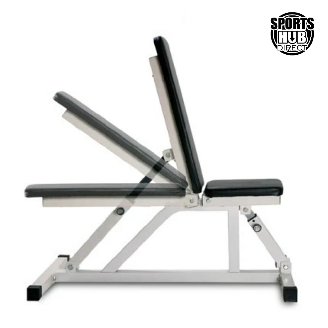 AMB Sports Fitness Workout Bench Weight Adjustable Gym Exercise Sit Up ...