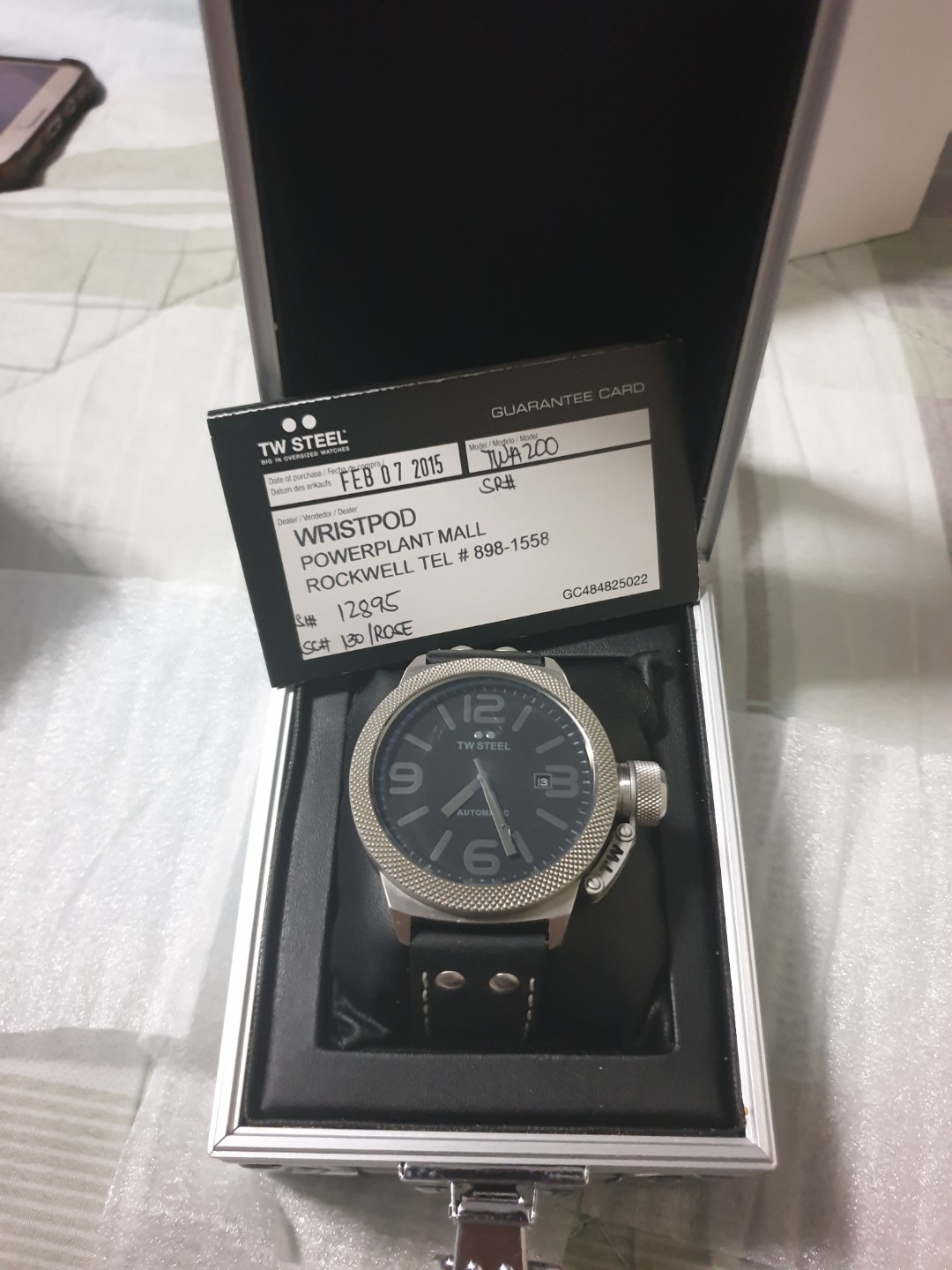 Automatic TW Steel Watch, Men's Fashion, Watches & Accessories, Watches ...