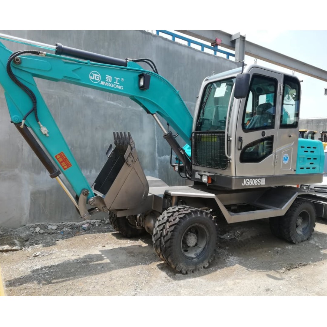 Backhoe Excavator Wheel type Brand new .25 cubic to .30cubic bucket ...