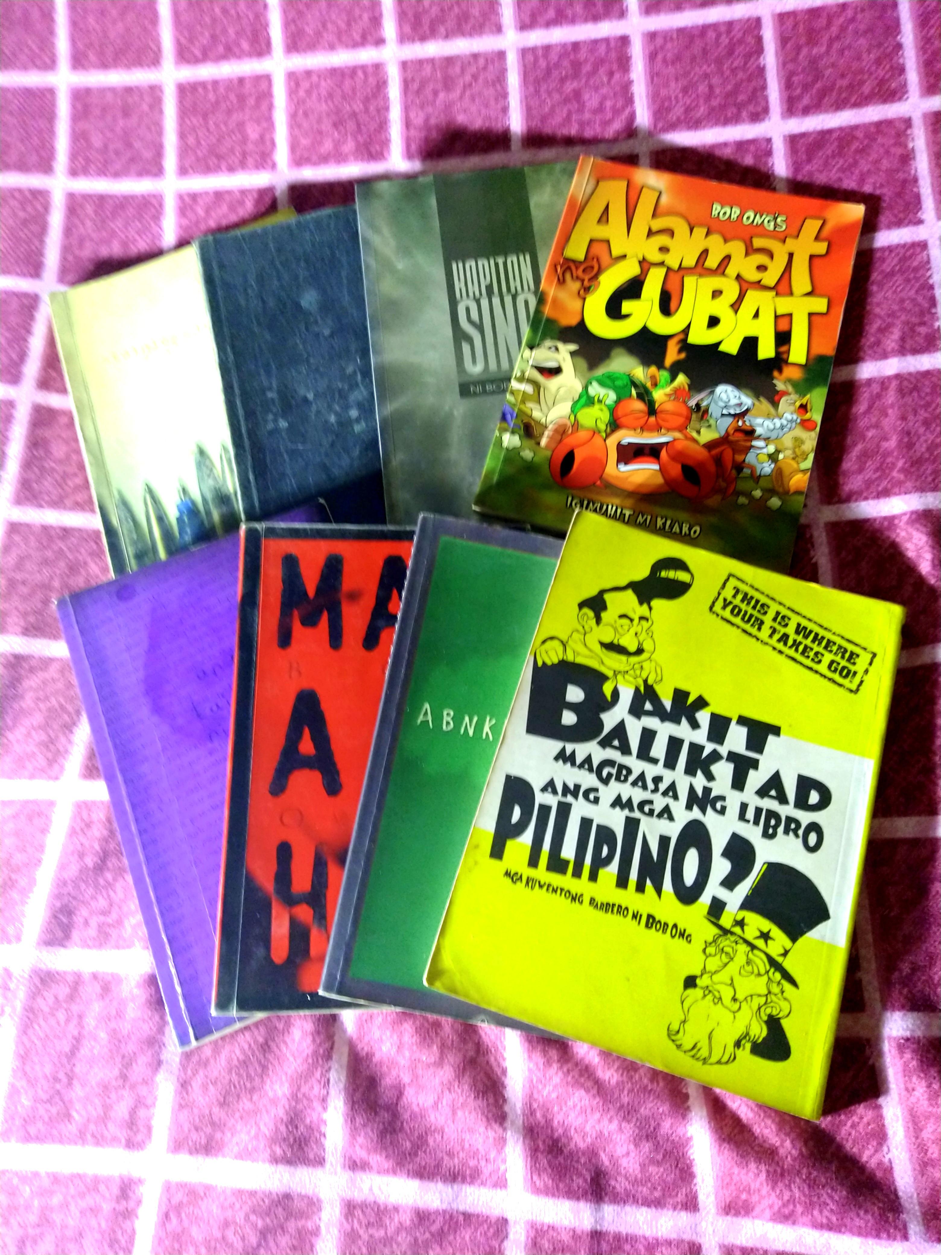 Bob Ong collection - 8 books for 800 only, Hobbies & Toys, Books ...