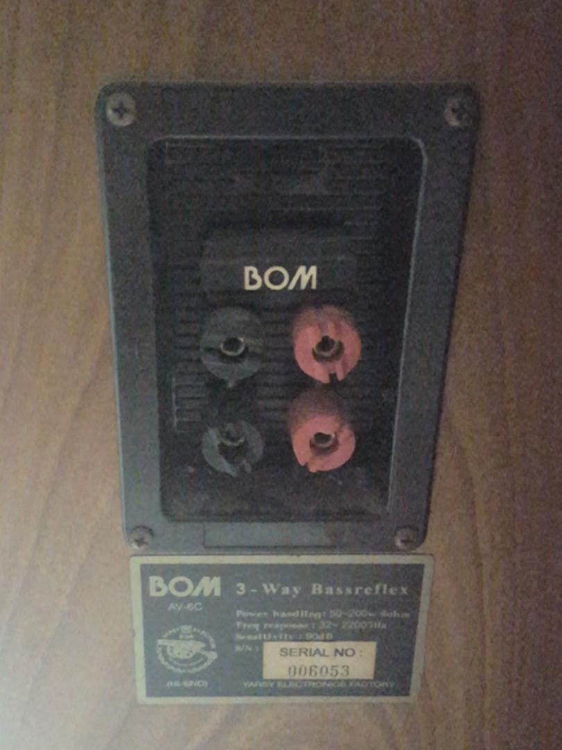 Bom 3-way Bass reflex speaker, Audio, Soundbars, Speakers & Amplifiers ...