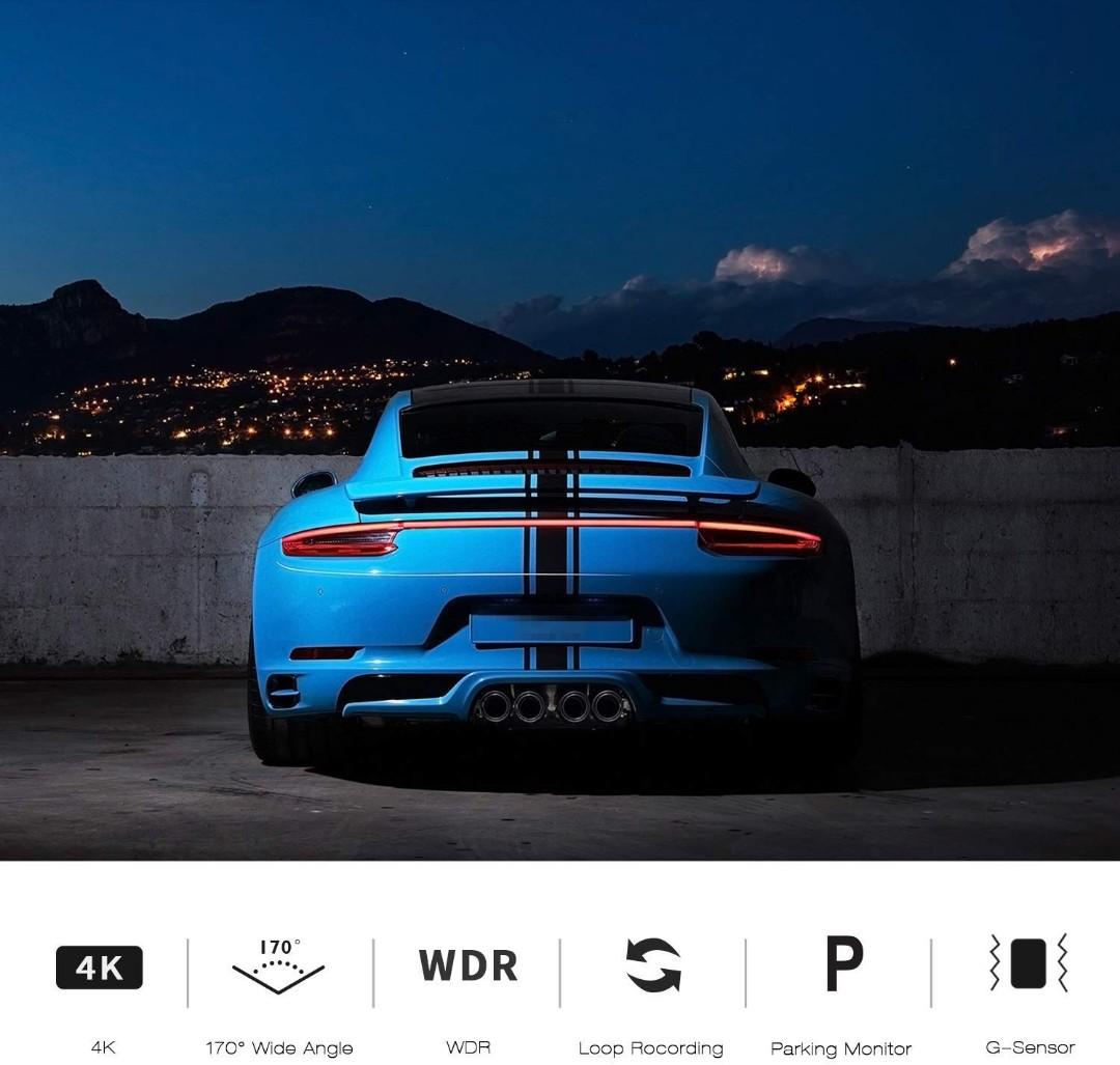 Car Dash Camera TOGUARD Dash Cam 4K in Car Ultra HD Car Camera Driving ...