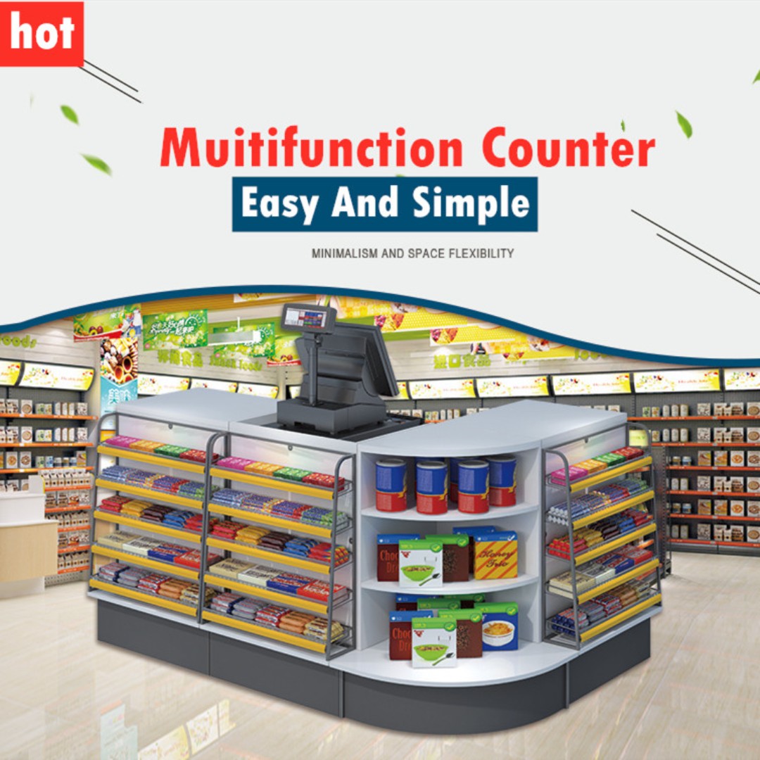 Cashier Counter Table Racks, Furniture & Home Living, Office Furniture ...