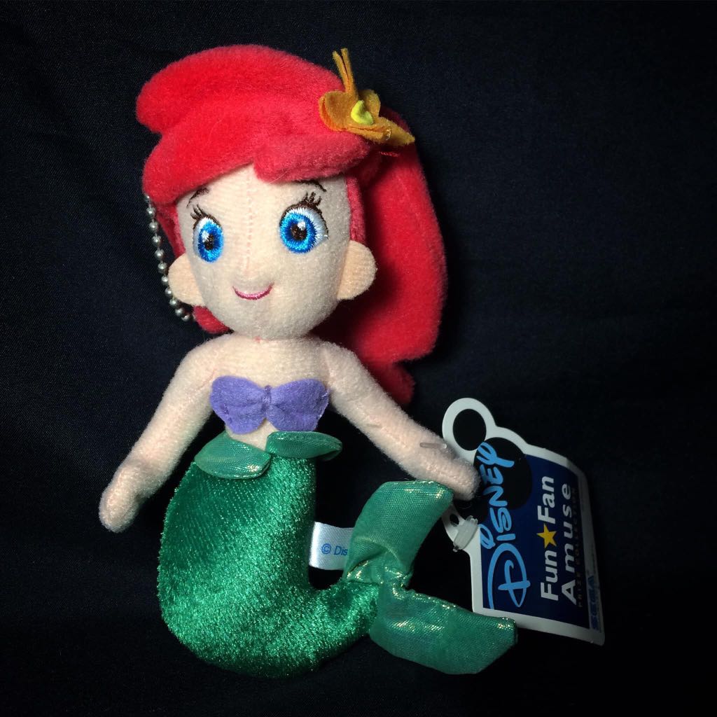 Disney The Little Mermaid Ariel charm plush, Hobbies & Toys, Toys ...