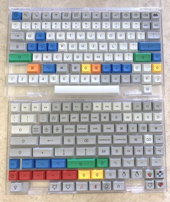 DSA Granite keycaps on Carousell