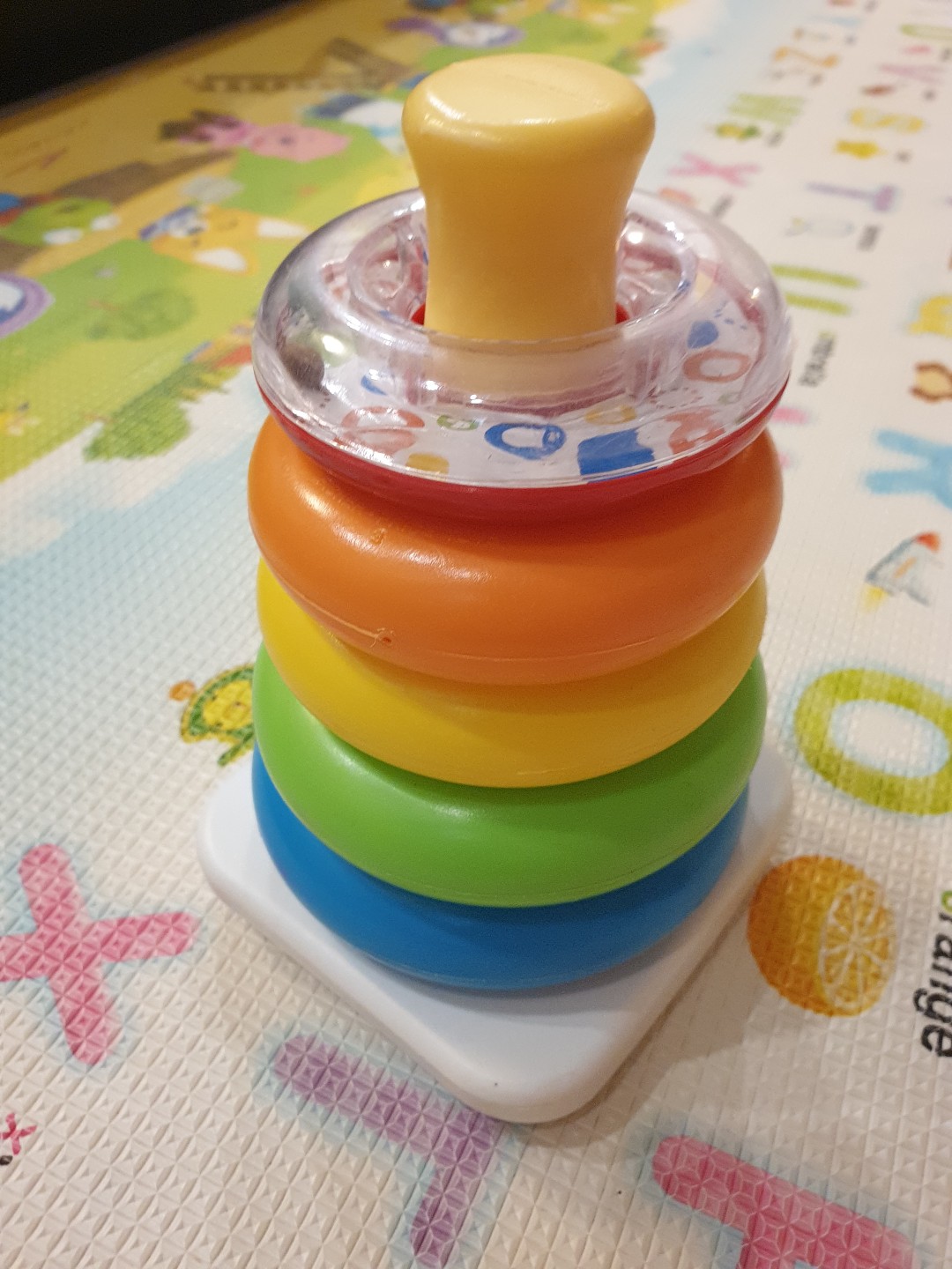 Fisher Price Stacking Rings, Babies & Kids, Infant Playtime on Carousell