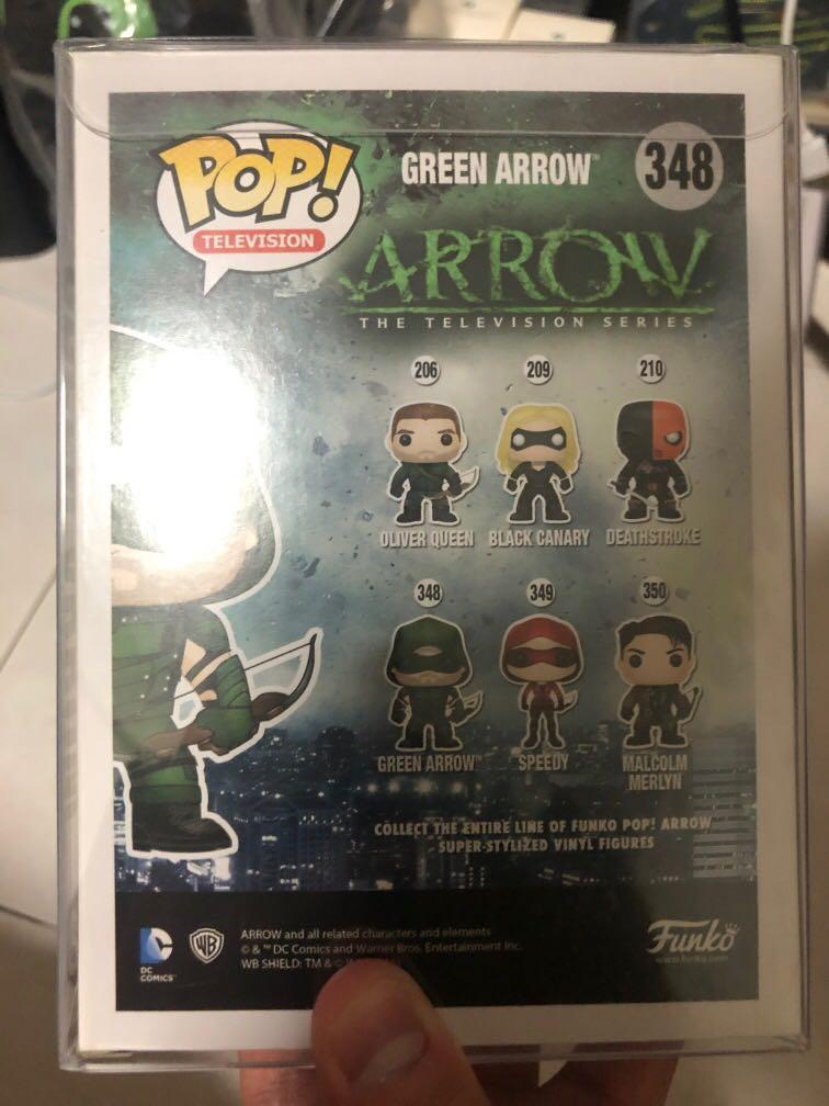 Green Arrow Pop Figurine, Hobbies & Toys, Toys & Games on Carousell