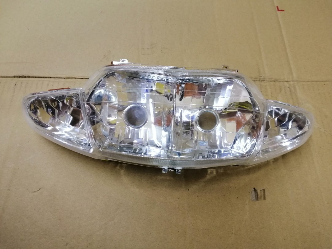 Honda Wave-100 Headlight (Clear), Auto Accessories on Carousell