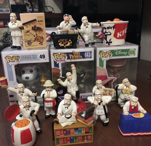 KFC kentucky fried chicken figures set, Hobbies & Toys, Toys & Games on ...