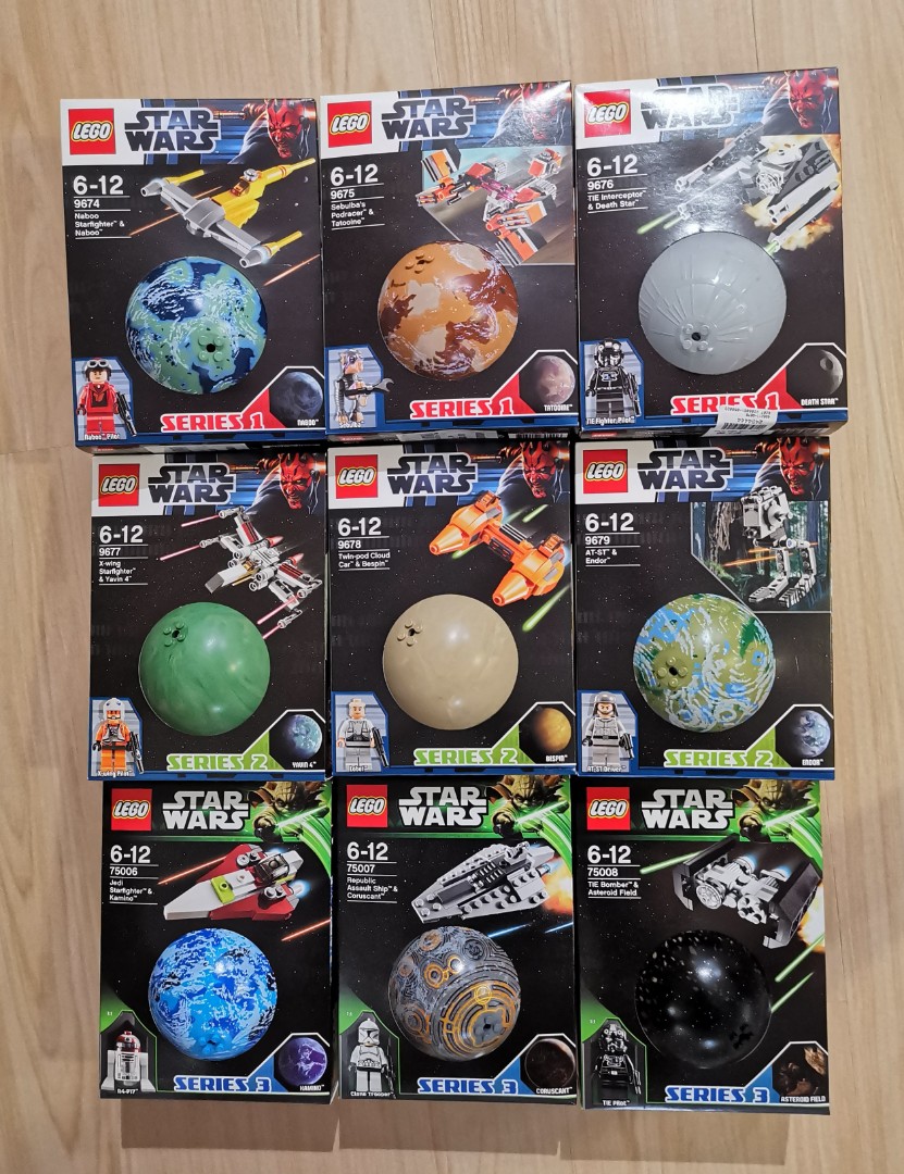 Lego Planet Star wars series, Hobbies & Toys, Toys & Games on Carousell