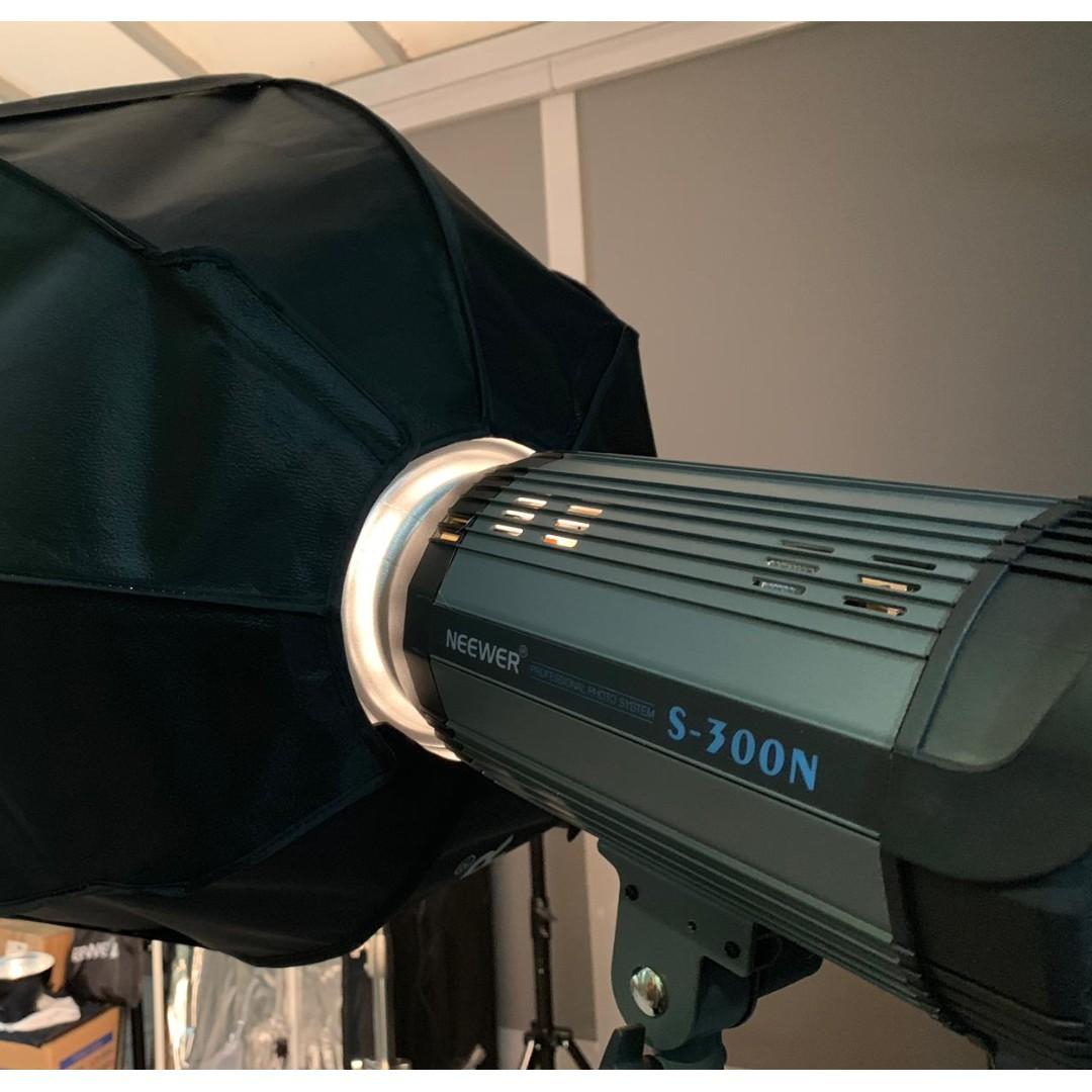 Neewer Full Set Studio Light [Negotiable], Photography, Video Cameras ...