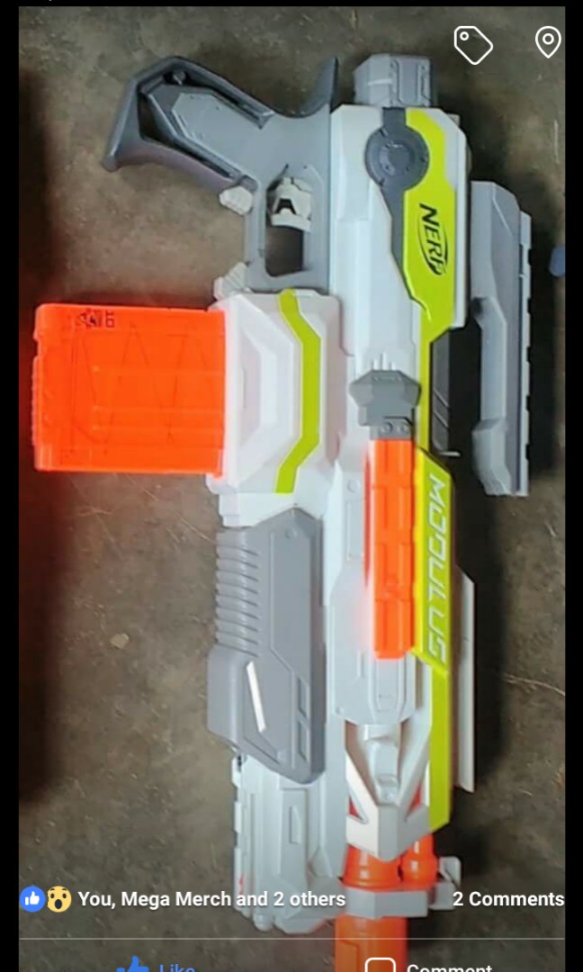Nerf Modulus ECS10(modified), Hobbies & Toys, Toys & Games on Carousell