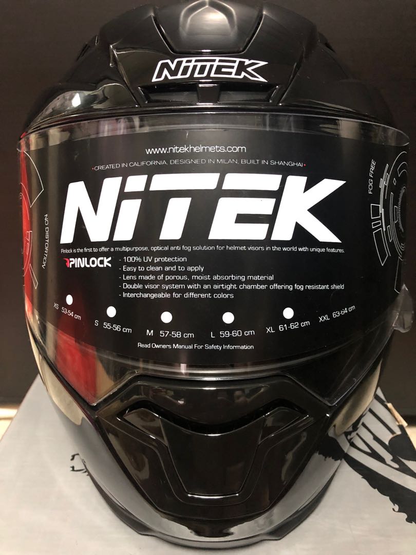 NiTek HeLmet - nEW, Motorcycles, Motorcycle Apparel on Carousell