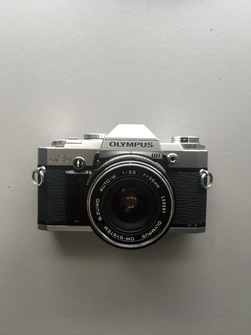 Olympus OM30 with 28mm f/3.5 lens, Photography, Lens & Kits on Carousell