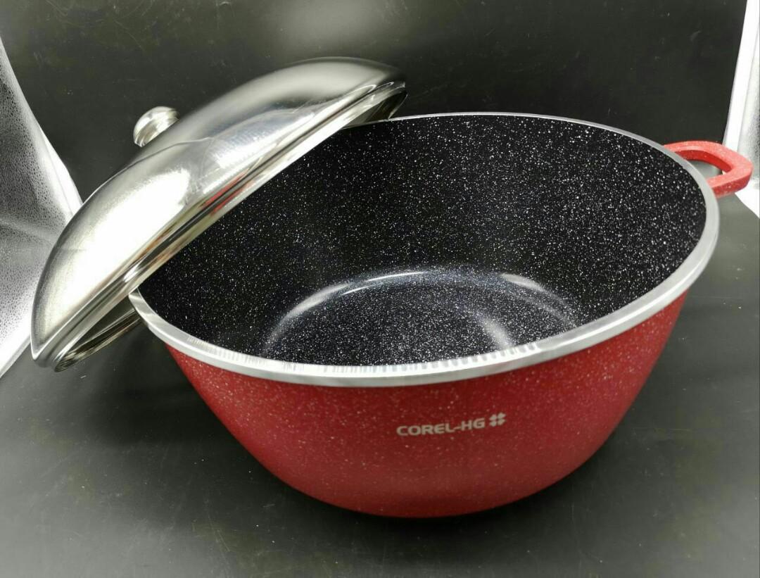 PERIUK RENDANG GRANITE COREL HG, Furniture & Home Living, Kitchenware ...