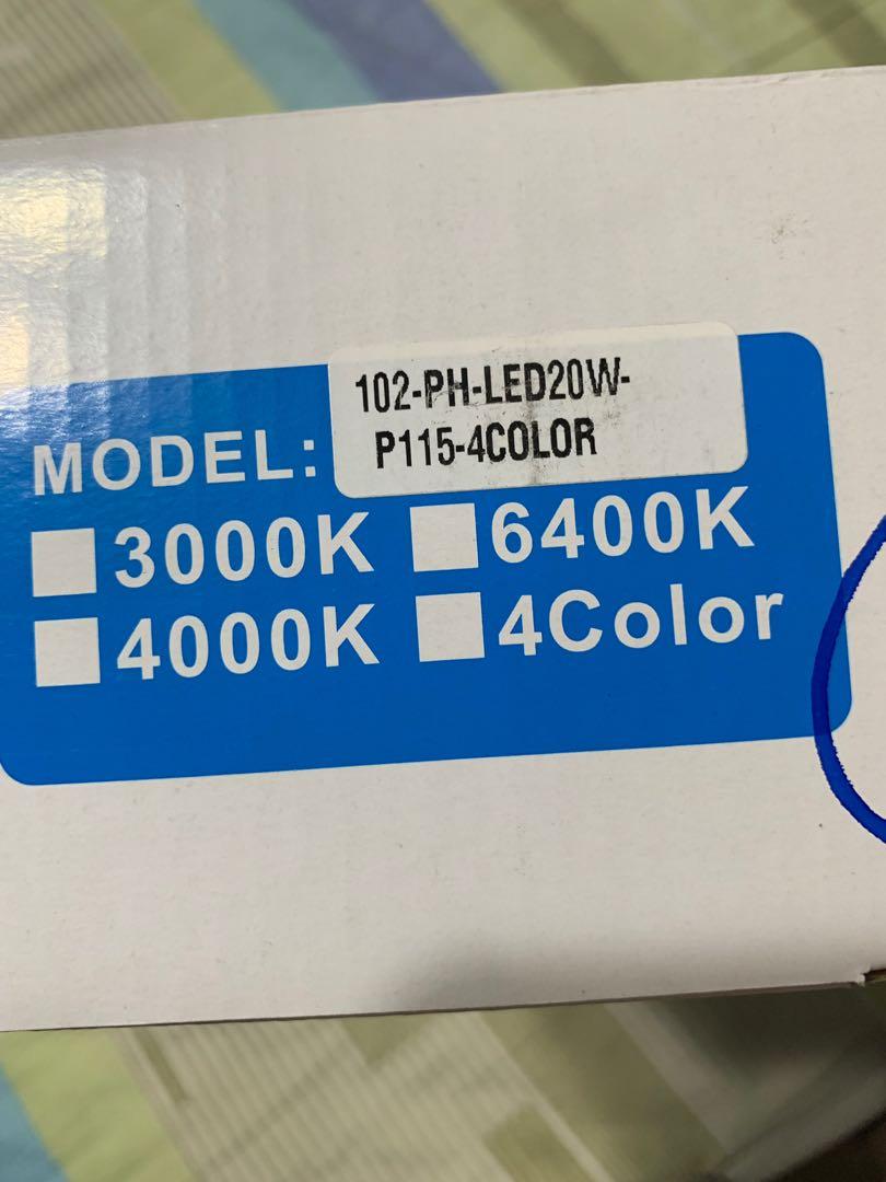 Philips LUMILEDS 4color 20w LED celling light, Furniture & Home Living, Lighting & Fans ...