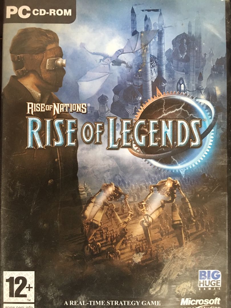 Rise of Nations PC Game CD, Video Gaming, Video Games, Nintendo on ...