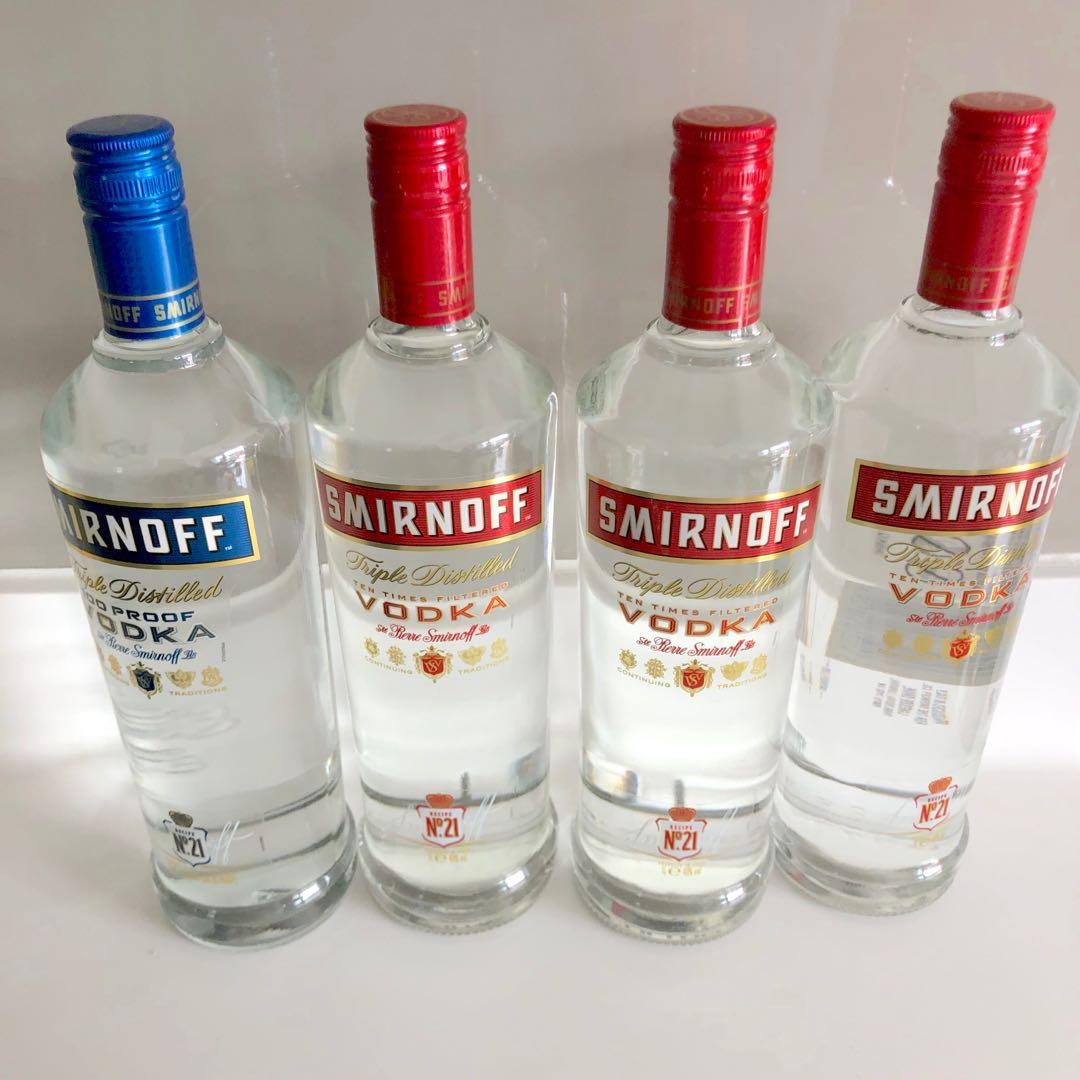 Smirnoff Vodka, Food & Drinks, Alcoholic Beverages on Carousell