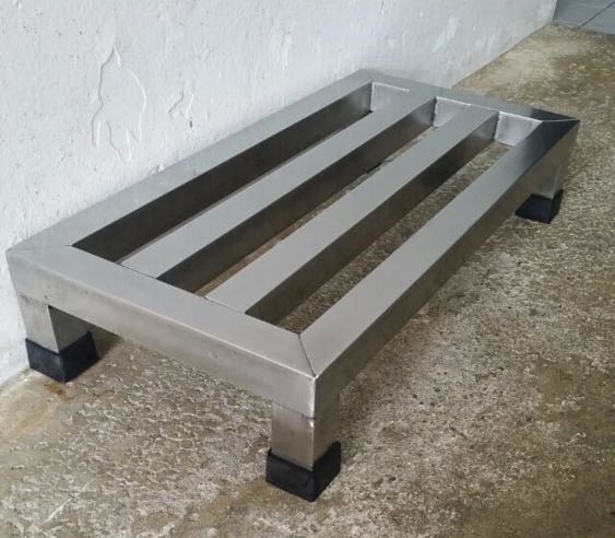 Standing Platform Stainless Steel, Furniture & Home Living, Bathroom ...