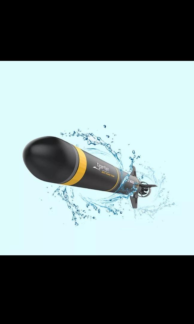 Tigerfish RC Submarine Torpedo Educational Toy for children above 14 ...