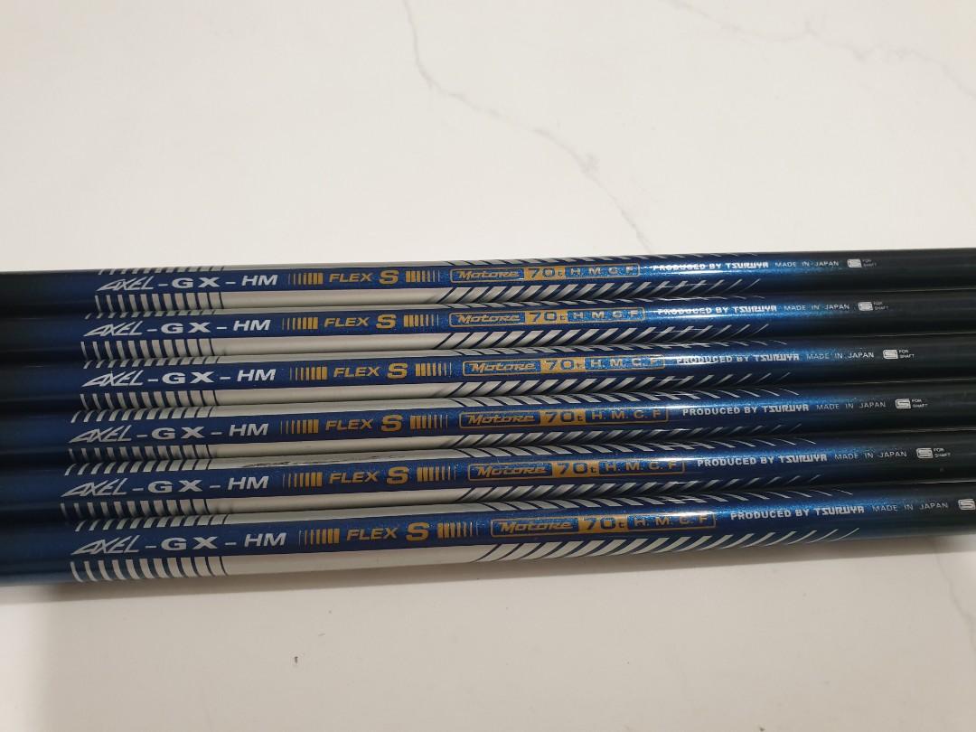 Tsuruya Golf Japan Model Axel-GX-HM Stiff 70gm Graphite shafts, Sports Equipment, Sports & Games ...