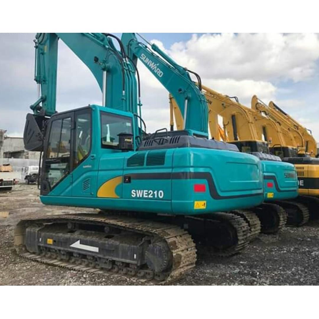 Backhoe Excavator 1cubic bucket capacity Sunward isuzu Engine ...