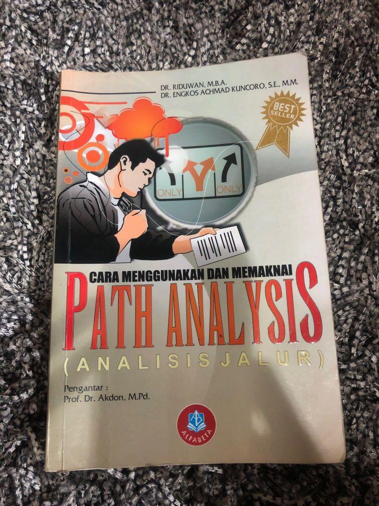 Buku Path Analysis Riduwan Kuncoro, Buku & Alat Tulis, Buku di Carousell