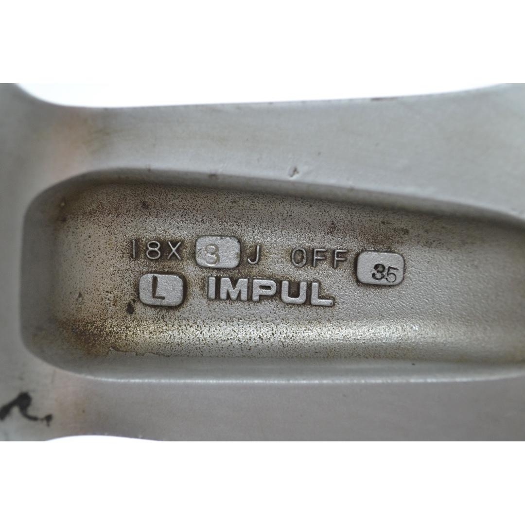 C8654 IMPUL 35S 18x8J 5x114 +35 JAPAN USED RIMS, Car Accessories, Tyres ...