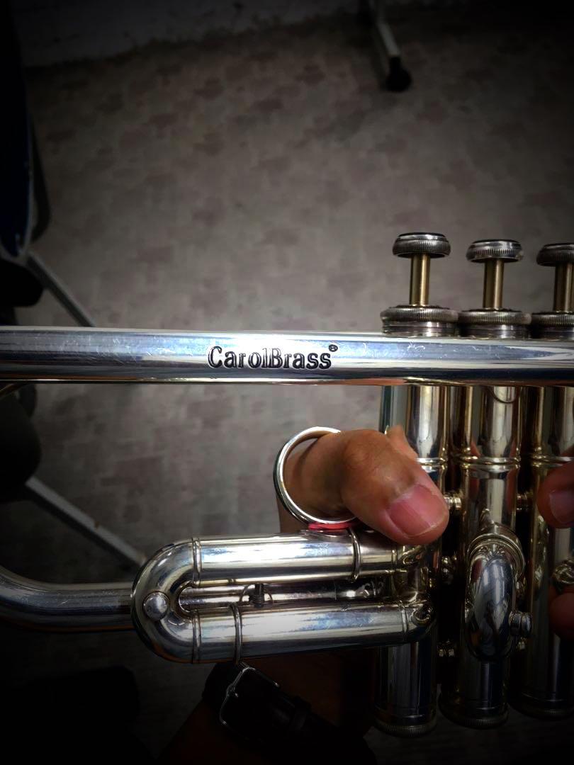 Carol Brass Custom Made Trumpet, Hobbies & Toys, Music & Media, Musical ...