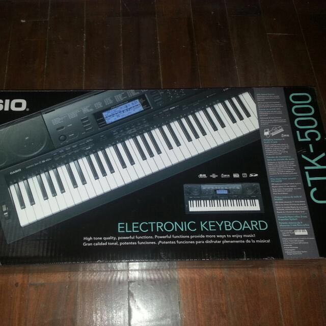 Casio Keyboard CTK 5000, Hobbies & Toys, Music & Media, Music Scores on ...