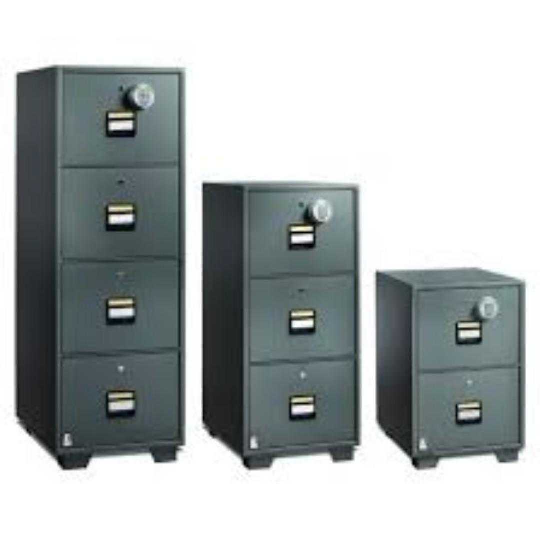 FILING CABINET (SAFETY VAULT), Furniture & Home Living, Office ...