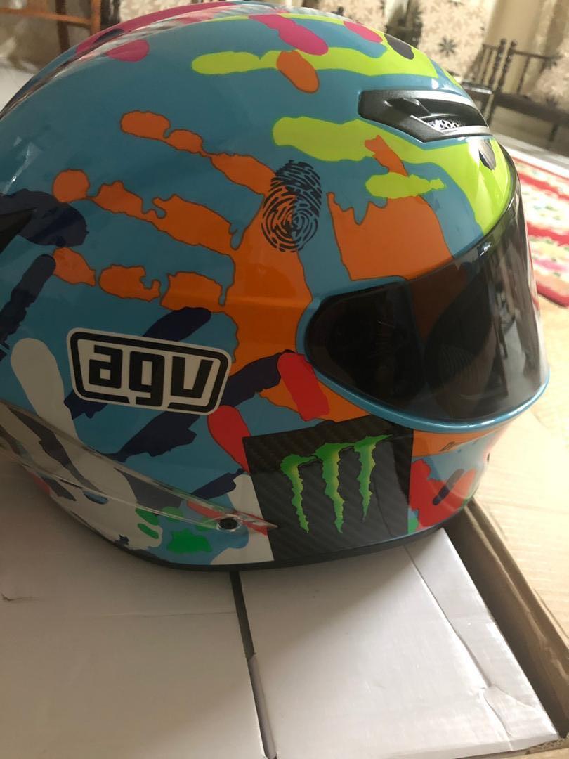 Full Face Helmet AGV copy ori, Motorbikes on Carousell