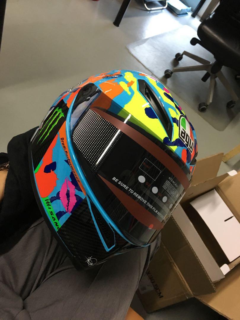 Full Face Helmet AGV copy ori, Motorbikes on Carousell
