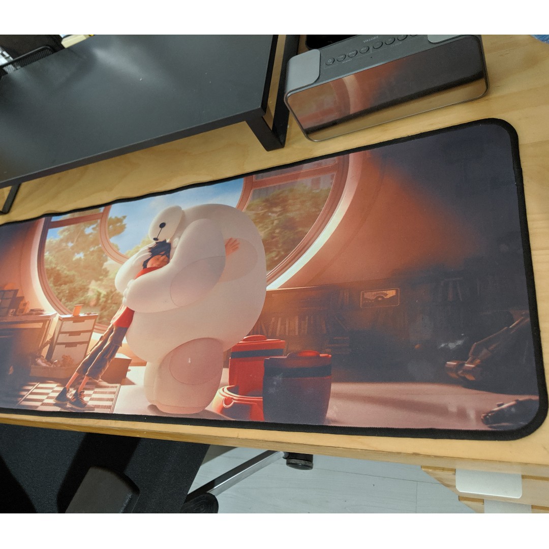 Gaming BayMax Big Hero 6 Manga Desktop Mouse Pad MousePads Big Extended ...