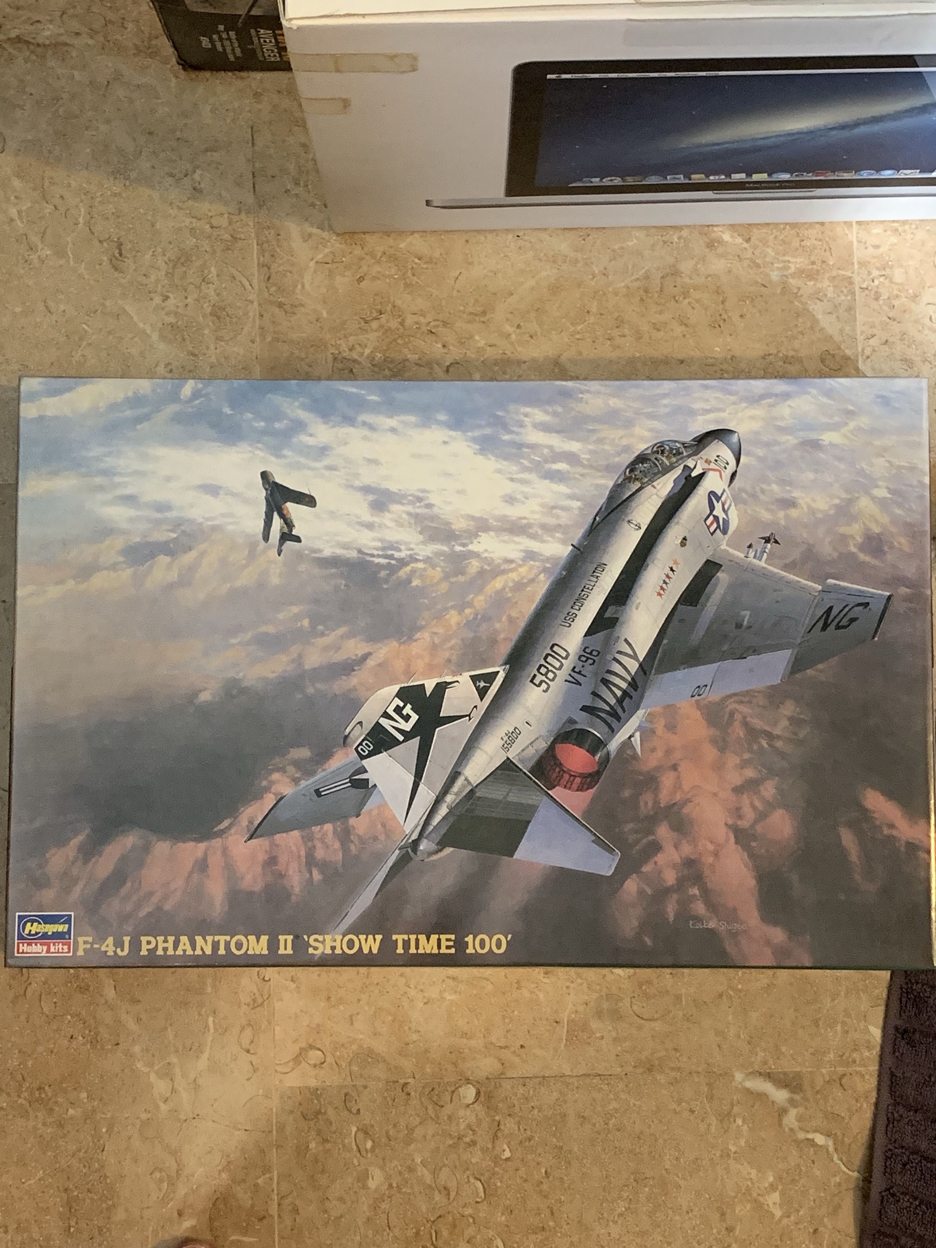 Hasegawa 1/48 F-4J Phantom II Showtime 100, Hobbies & Toys, Toys ...