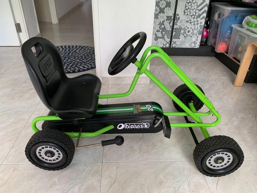 Hauck 90105 Lightning Pedal Go-Kart (Race Green), Hobbies & Toys, Toys ...
